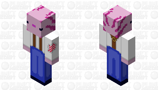 Axolotyl Minecraft Skin