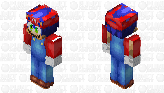 Sonic cosplay mario Minecraft Skin