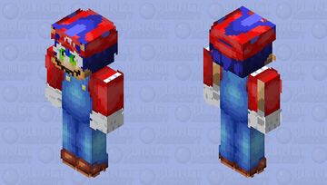 Mario HD Bedrock Minecraft Skins | Planet Minecraft Community