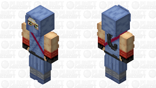 Ryu Hayabusa - Classic Costume Minecraft Skin