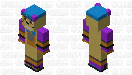 Ted the panda (FNaF OC) Minecraft Skin