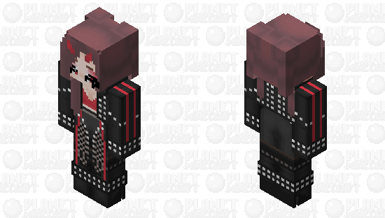 Punk Studded Leather HD Minecraft Skin