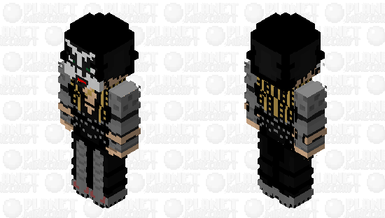 Demon / Gene Simmons | KISS Minecraft Skin