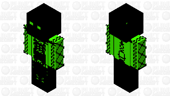Emerald Protector Minecraft Skin
