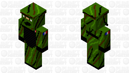 Militaire Minecraft Skin