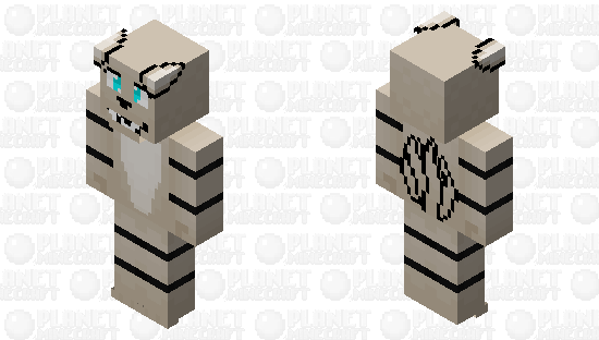 Katsue the kitsune Minecraft Skin