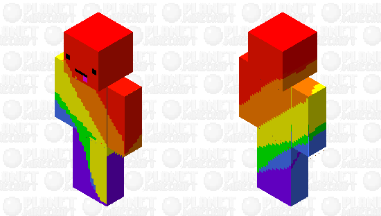 Rainbow Minecraft Skin