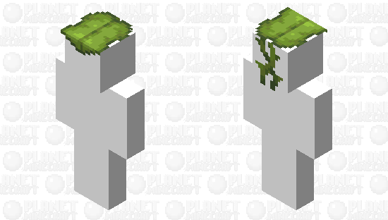 Dripleaf hat (add to your skin via copy) Minecraft Skin