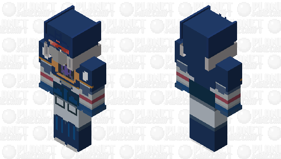 soundwave g1 (idw ver) Minecraft Skin