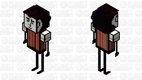 Don't Starve - Wilson Minecraft Skin