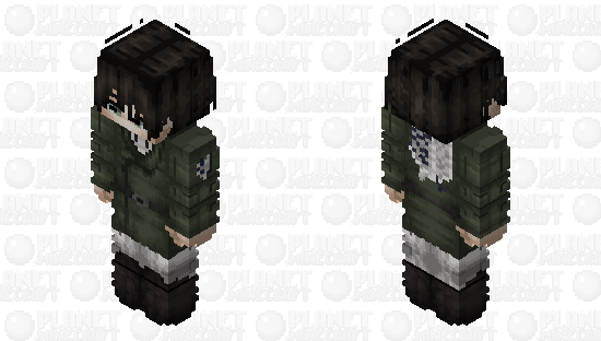 Eren yeager Minecraft Skin