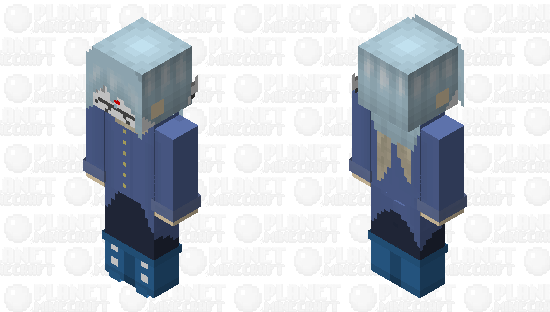 ~Rimuru tempest~ -mask on- (Slim model) Minecraft Skin