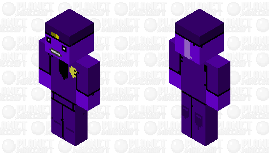 Animatronic From Fnaf/Purple Guy Minecraft Skin
