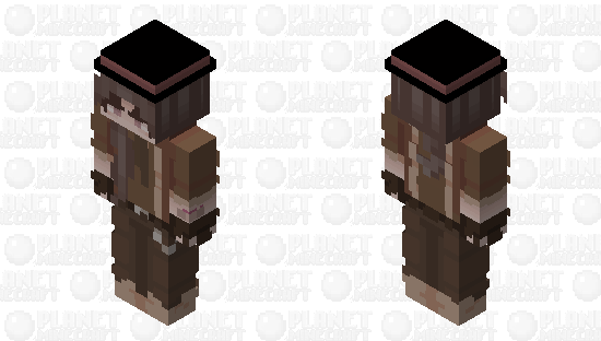Detective Ch0c0l8te V2 Minecraft Skin