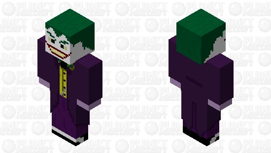 Animated Joker Minecraft Skin