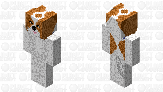 Blenheim Cavalier king charles spaniel Minecraft Skin