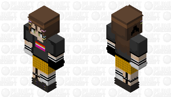 Non Binary Lesbian Minecraft Skin