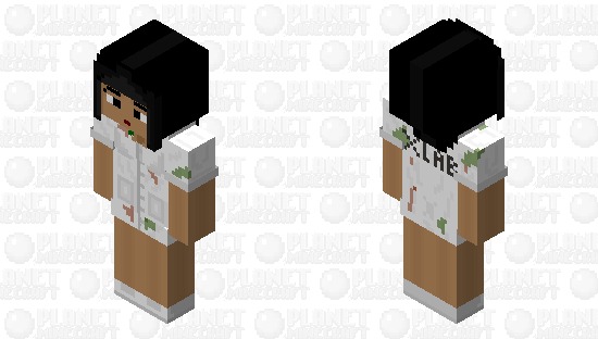 Half-Life: Alpha - Female Scientist! Minecraft Skin