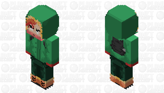 christmas soft BF pico - Friday night Funkin' - Minecraft Skin