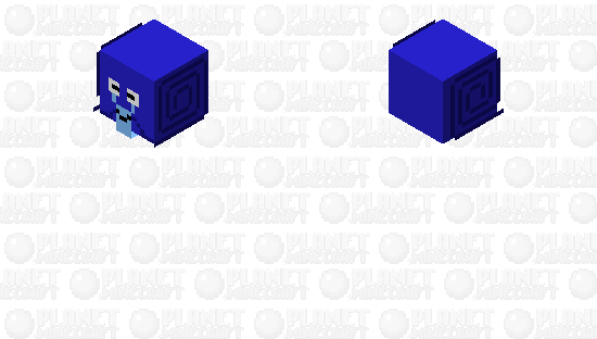 Blue Snail Minecraft Skin