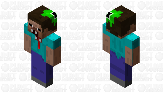 Brain Slugged’ Minecraft Skin