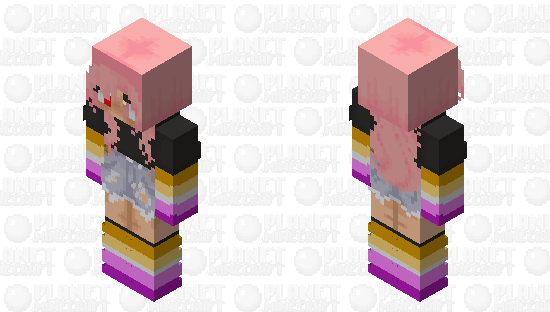 Lesbian girl #Pride - TanyaTraxh Minecraft Skin