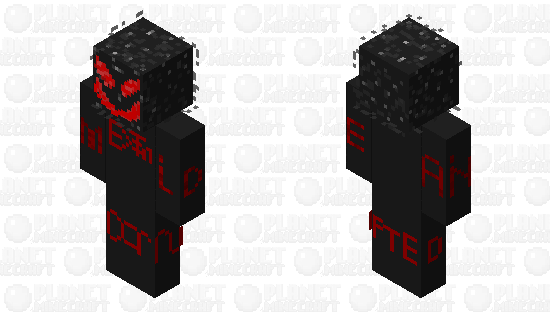 Corrupted x Demon Minecraft Skin