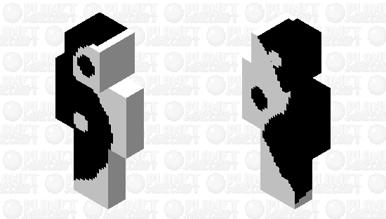 Ying Yang Minecraft Skin
