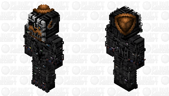 Molten Wolf Minecraft Skin