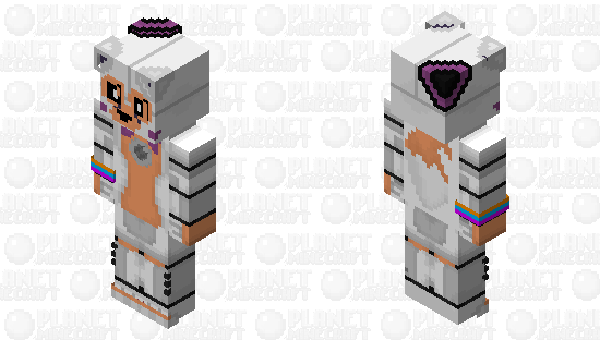 Lolbit with bracelet Minecraft Skin