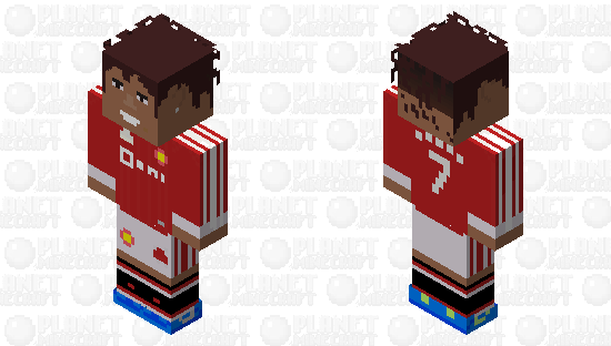 CRISTIANO RONALDO(CR7) Minecraft Skin