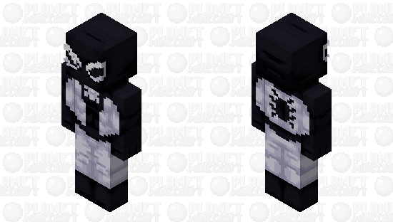 Negative Spider-man Minecraft Skin