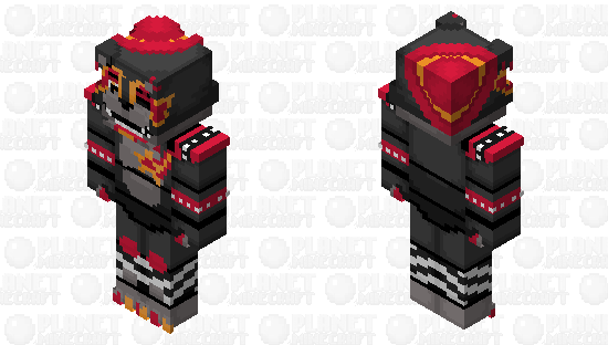 Glamrock Lefty Minecraft Skin