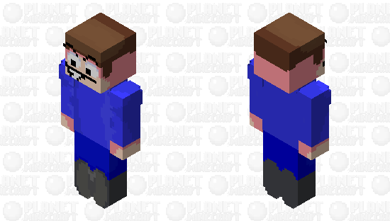 Dave (Insanity) [FNF Vs. Dave and Bambi] Minecraft Skin