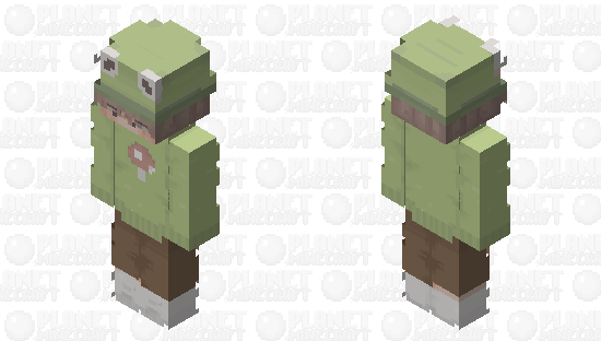 Frogged Up Minecraft Skin