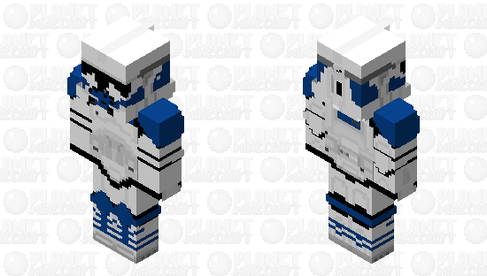 501st Legion Clone Trooper “Ringo” (Umbara) Minecraft Skin