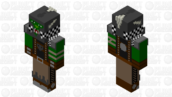 Ork Boy (Goffs) Warhammer 40k Minecraft Skin