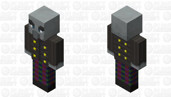 Firendly Vindicator Minecraft Skin