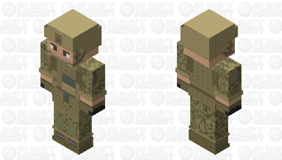 Corporal Benjamine Kerry 2035 Minecraft Skin