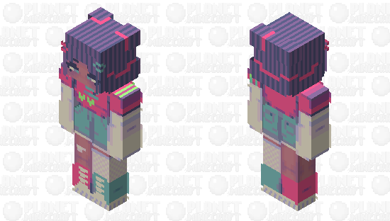 arcade girl Minecraft Skin