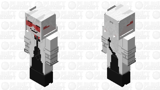 helltaker Loremaster HD Skin Minecraft Skin