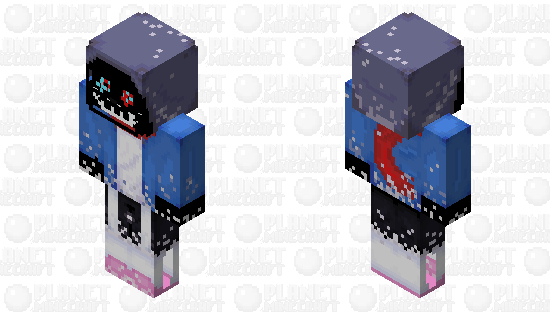 DustDust! Sans (more realistic eyes) Minecraft Skin