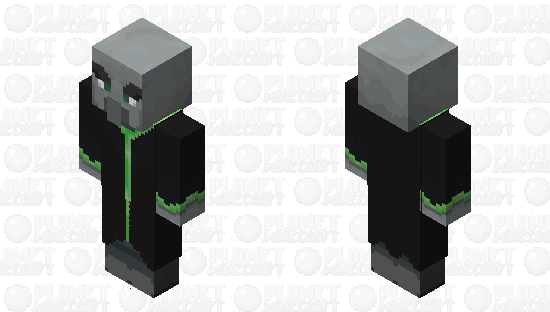 Firendly Evoker Minecraft Skin