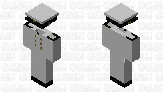 chinese navy dress uniform Minecraft Skin