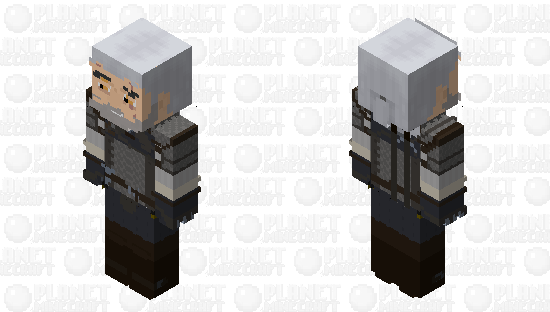 Geralt (the Witcher 3) Minecraft Skin
