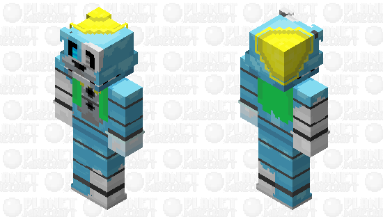 gamer with endo Minecraft Skin