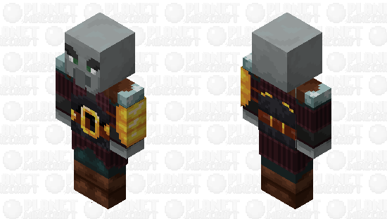 Illager Brute Minecraft Skin