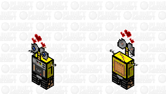 wall-E v3.1 Minecraft Skin