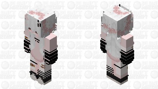 Demon girl Minecraft Skin