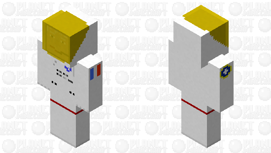 ESA Astronaut (steve) Minecraft Skin